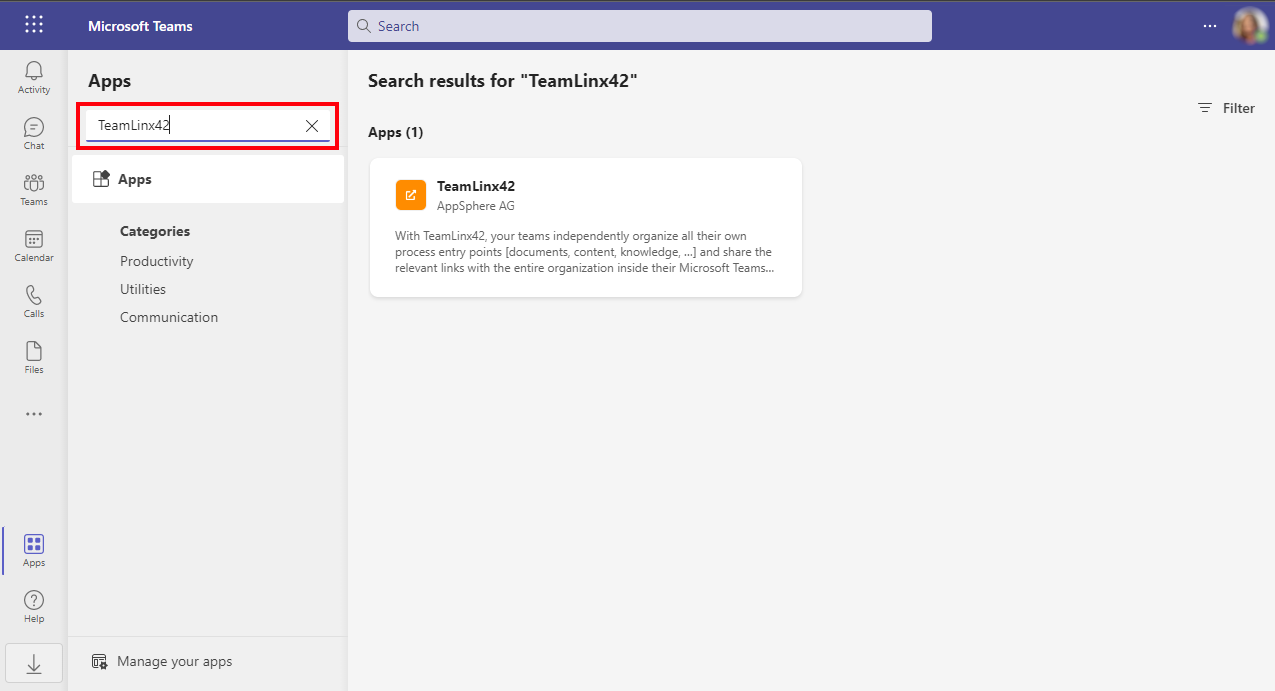 Implementing TeamLinx42 within Teams Admin Center